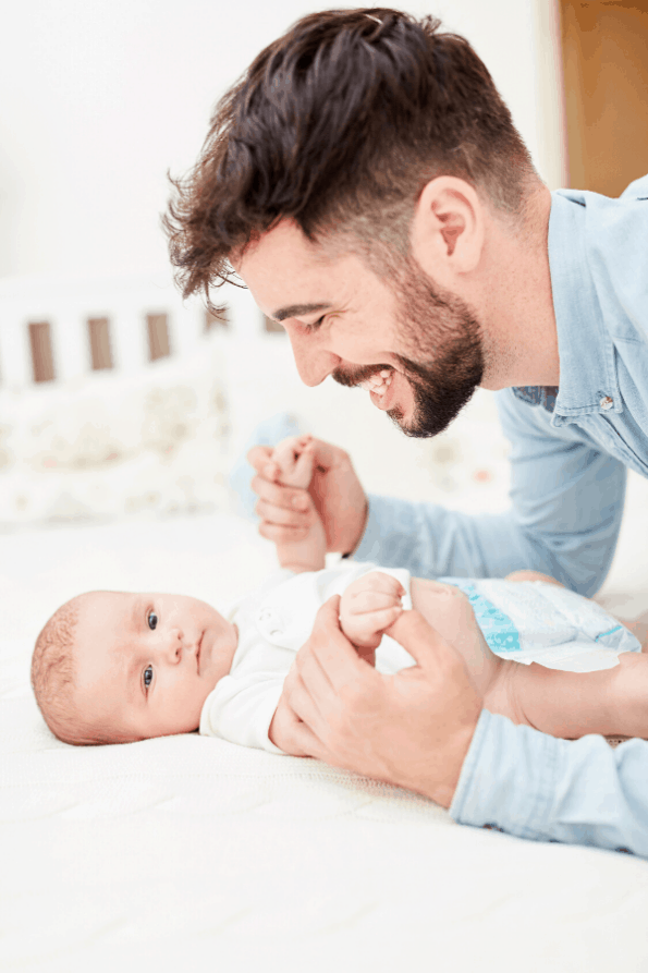 HOW TO BOND WITH YOUR NEWBORN BABY- A DADS PERSPECTIVE - Mama of Five