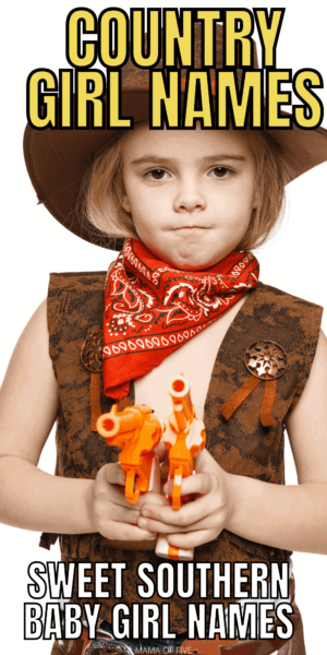 100 Rustic Country Girl Names - Mama of Five