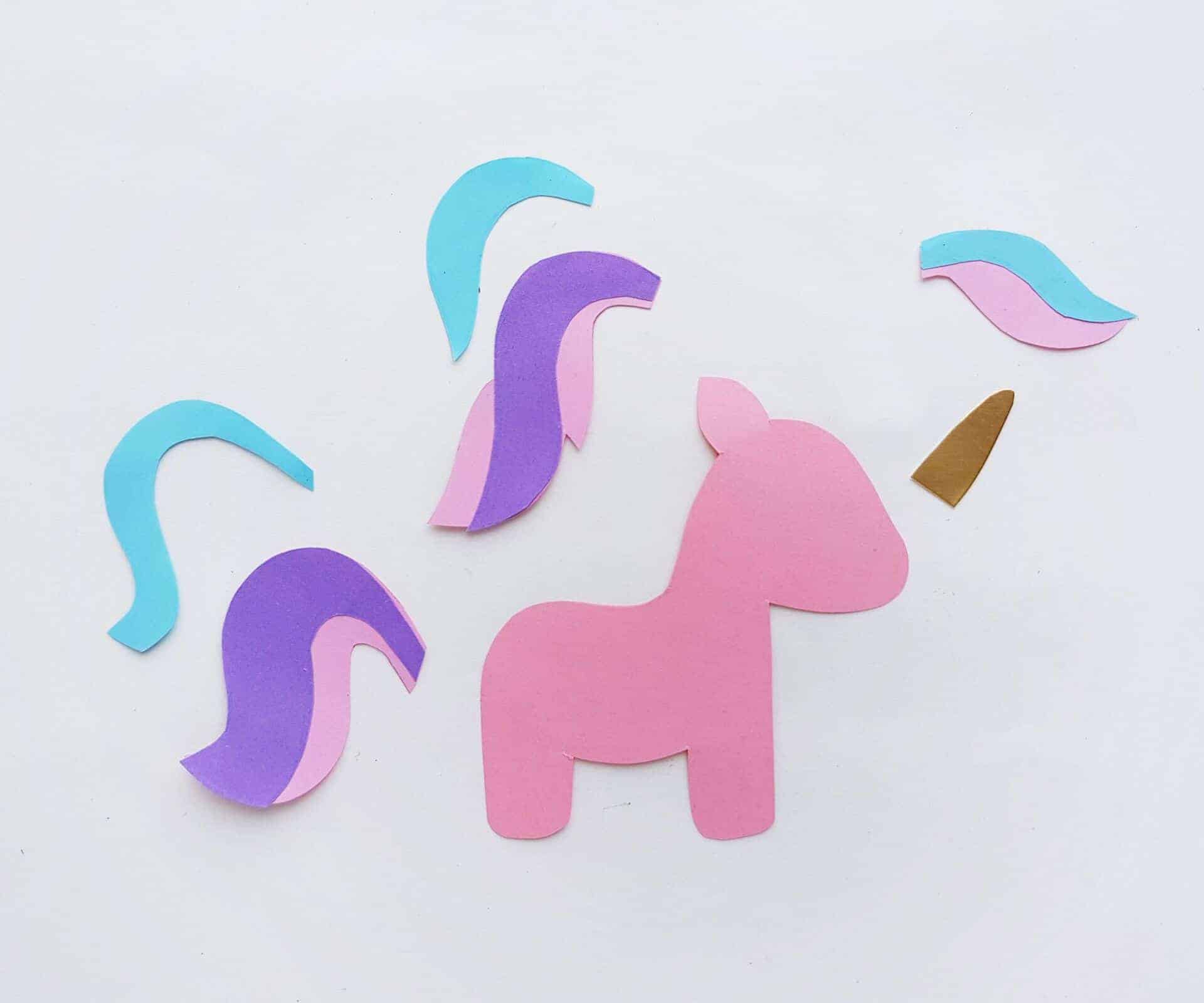 Free Cute Papercraft Unicorn for Imaginative Kids - Mama of Five