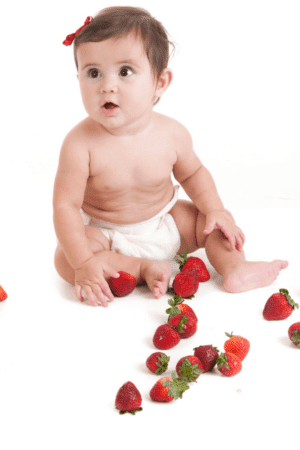 When Can My Baby Eat Strawberries? - Mama of Five