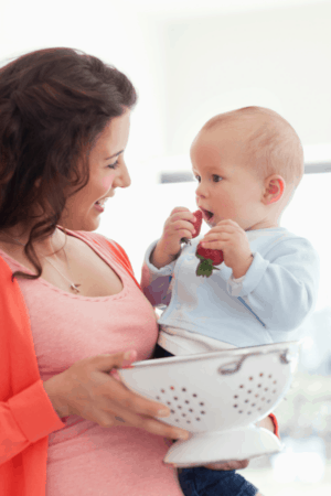 When Can My Baby Eat Strawberries? - Mama of Five