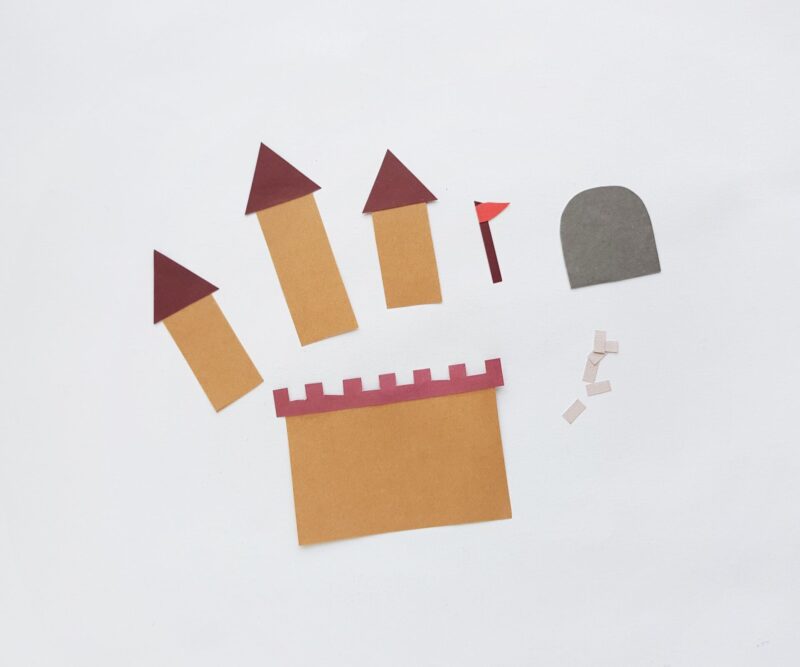 Free Papercraft Castle Printable - Mama of Five