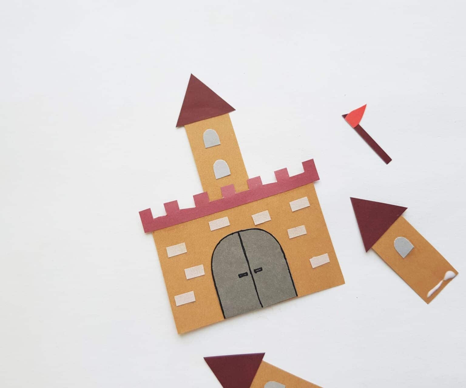 Free Papercraft Castle Printable - Mama of Five