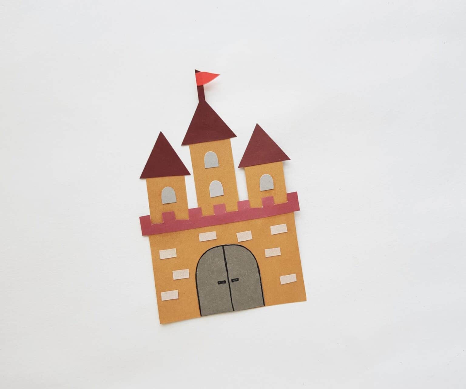 Free Papercraft Castle Printable - Mama of Five