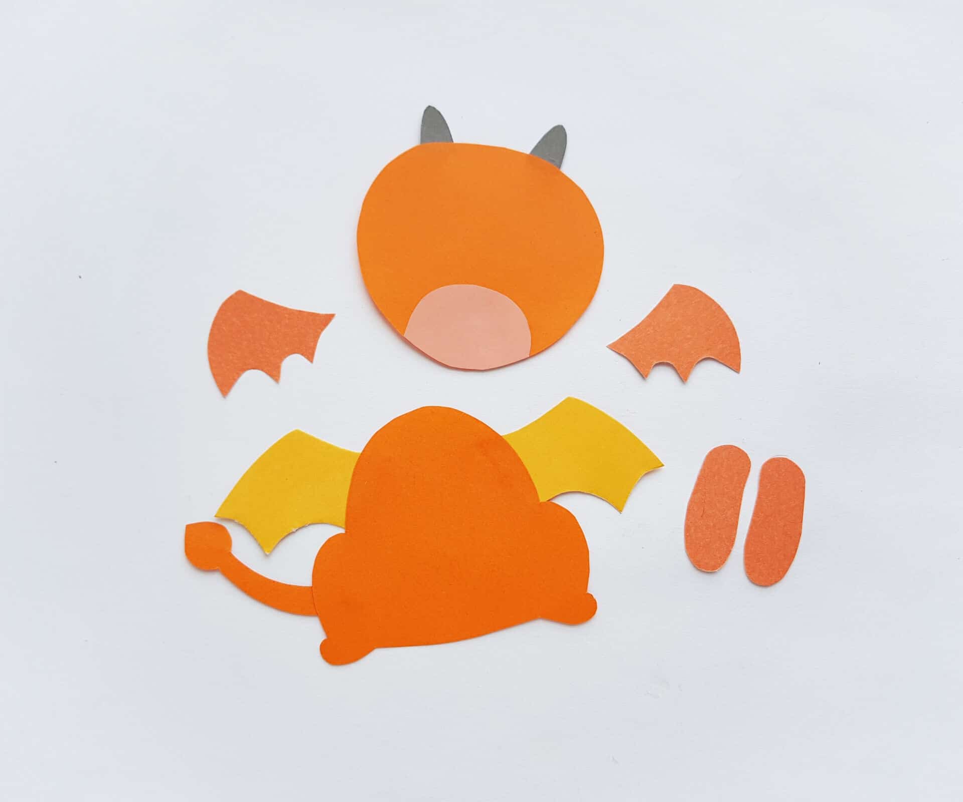 Free Papercraft Dragon Printable - Mama of Five