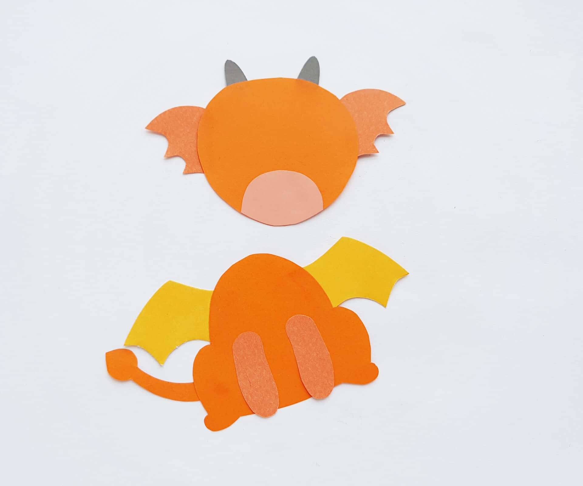 Free Papercraft Dragon Printable - Mama of Five