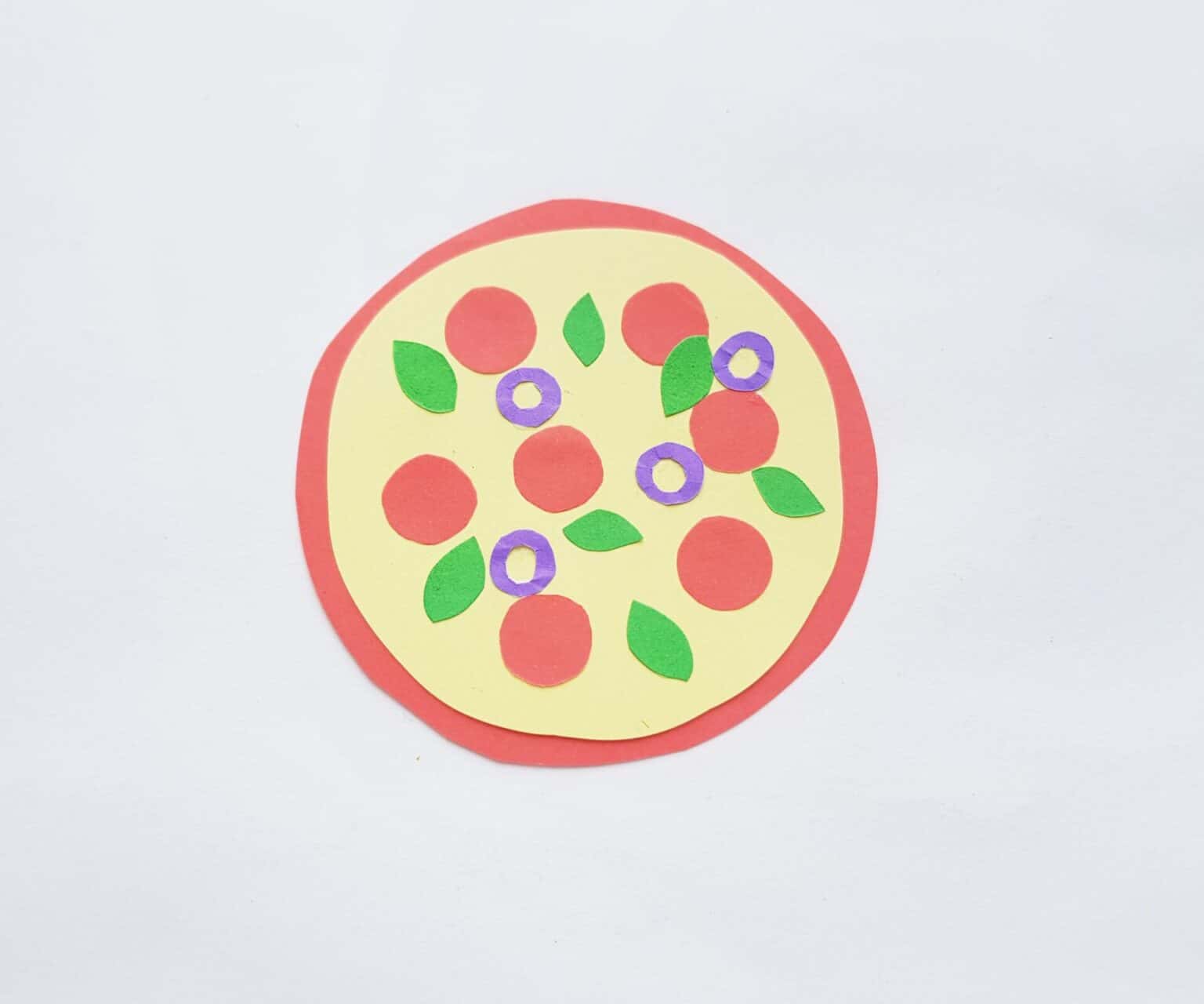 Free Pizza Papercraft Printable - Mama of Five