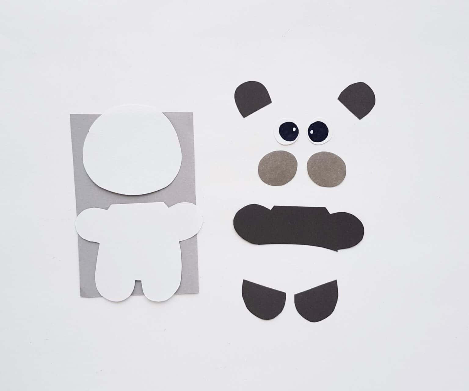 Using Papercraft Pandas as a Nature Lesson for Kids with Free Template ...
