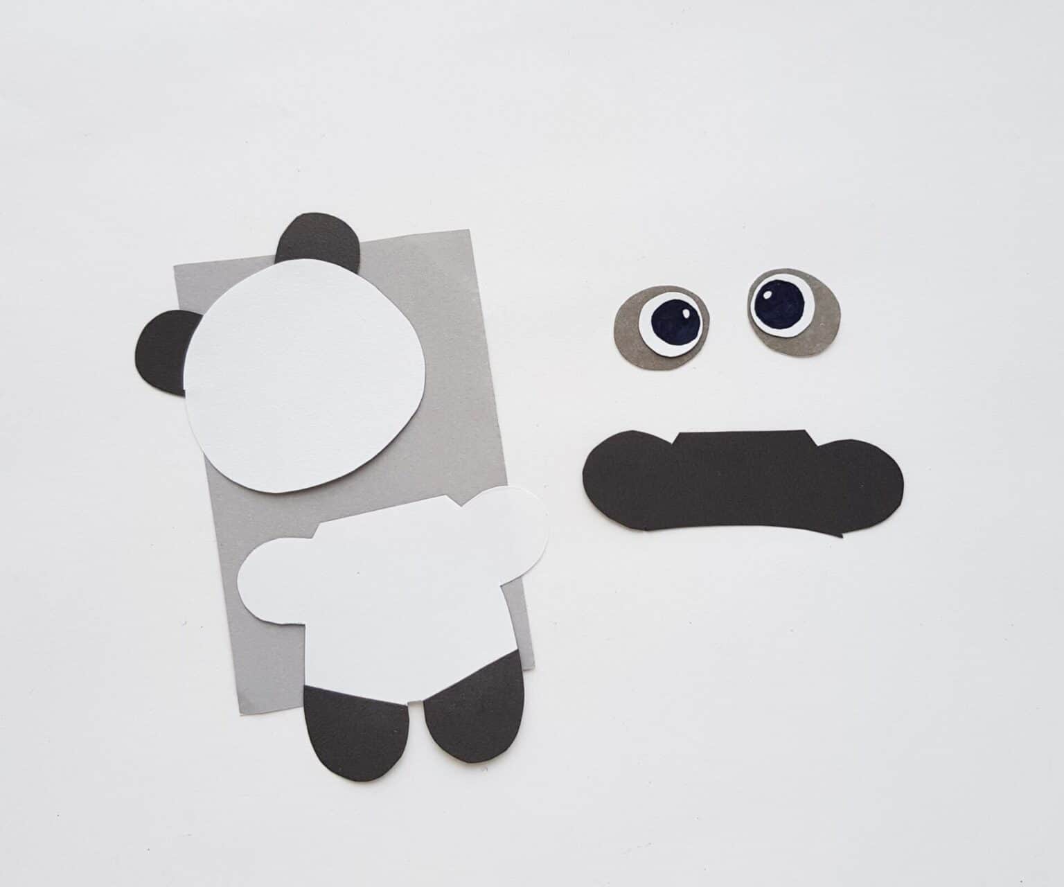 Using Papercraft Pandas as a Nature Lesson for Kids with Free Template ...