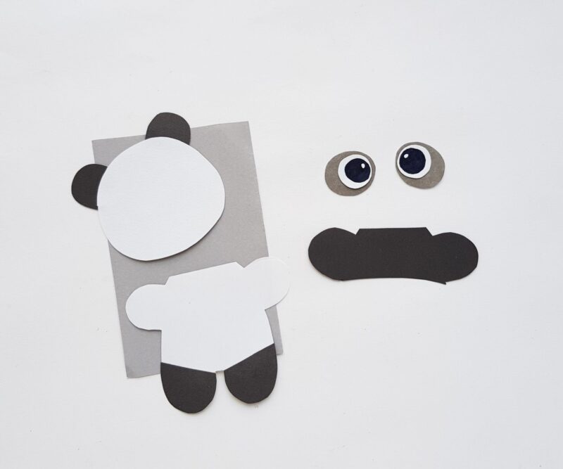 Using Papercraft Pandas as a Nature Lesson for Kids with Free Template ...