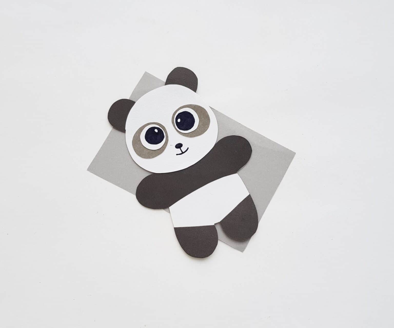 Using Papercraft Pandas as a Nature Lesson for Kids with Free Template ...