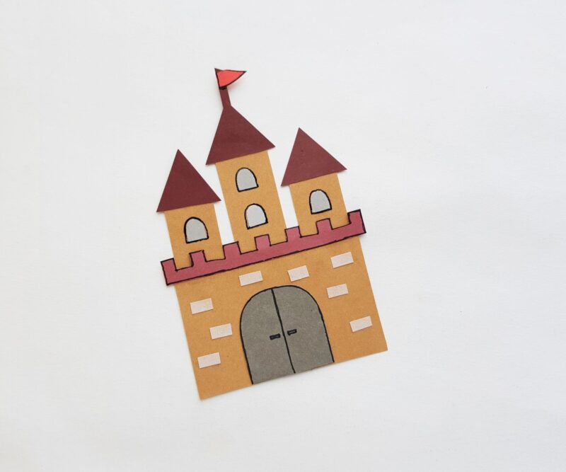 Free Papercraft Castle Printable - Mama of Five