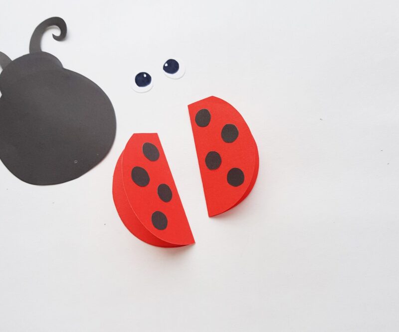 Free Ladybug Printable Papercraft - Mama of Five