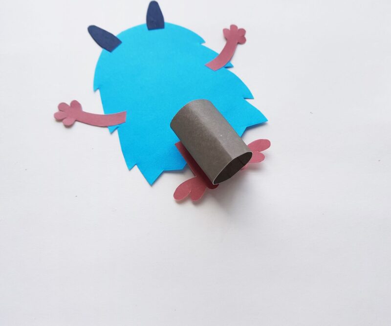 Free Monster Papercraft Printable - Mama of Five