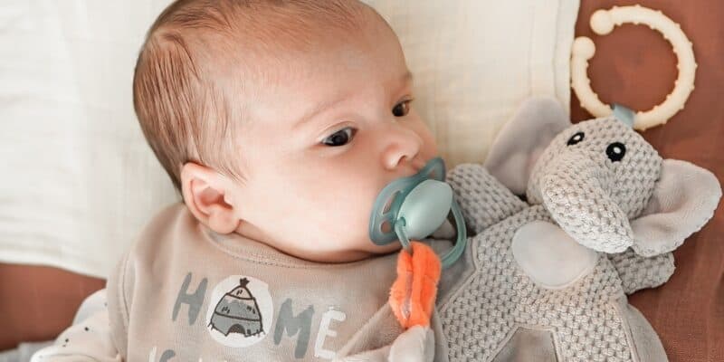 How To Prevent Your Baby From Scratching Their Face - Mama of Five