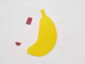 Free Printable Papercraft Banana - Mama of Five