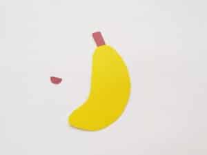 Free Printable Papercraft Banana - Mama of Five