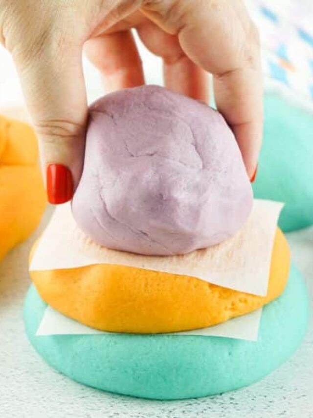 How to Make Homemade Playdough Story - Mama of Five