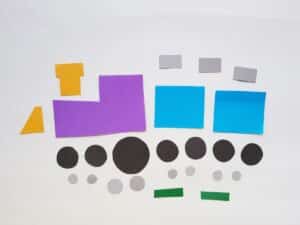 Papercraft Train - Mama of Five