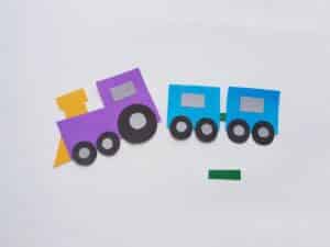 Papercraft Train - Mama of Five