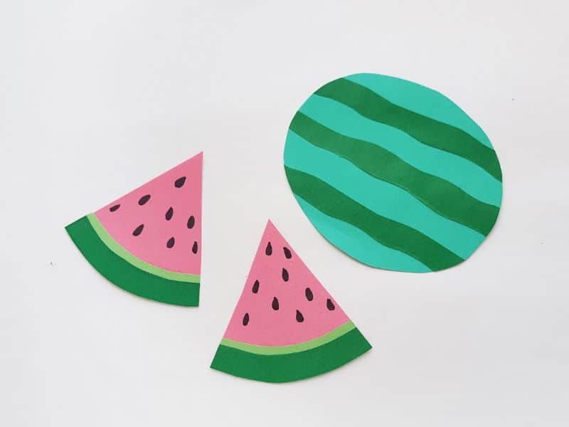 Free Watermelon Printable Papercraft