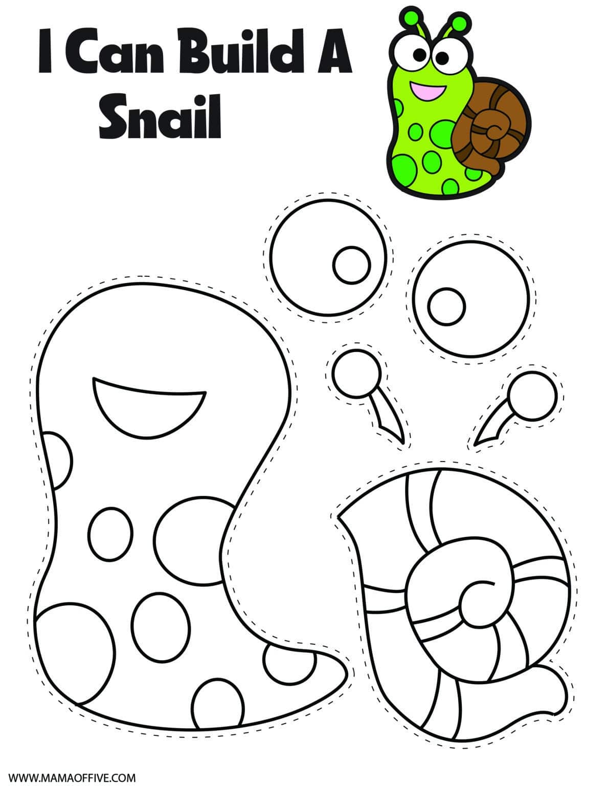 Spring Printable Crafts - FREE - Mama of Five