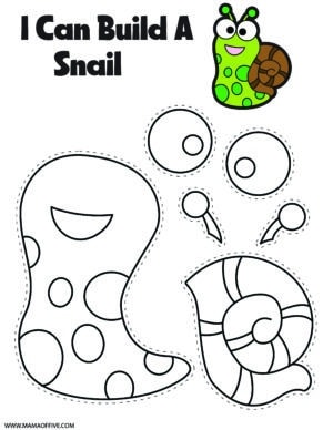 Spring Printable Crafts - FREE - Mama of Five