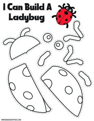 Spring Printable Crafts - FREE - Mama of Five