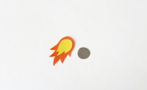 FREE Space Papercraft Template - Mama of Five