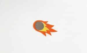 FREE Space Papercraft Template - Mama of Five