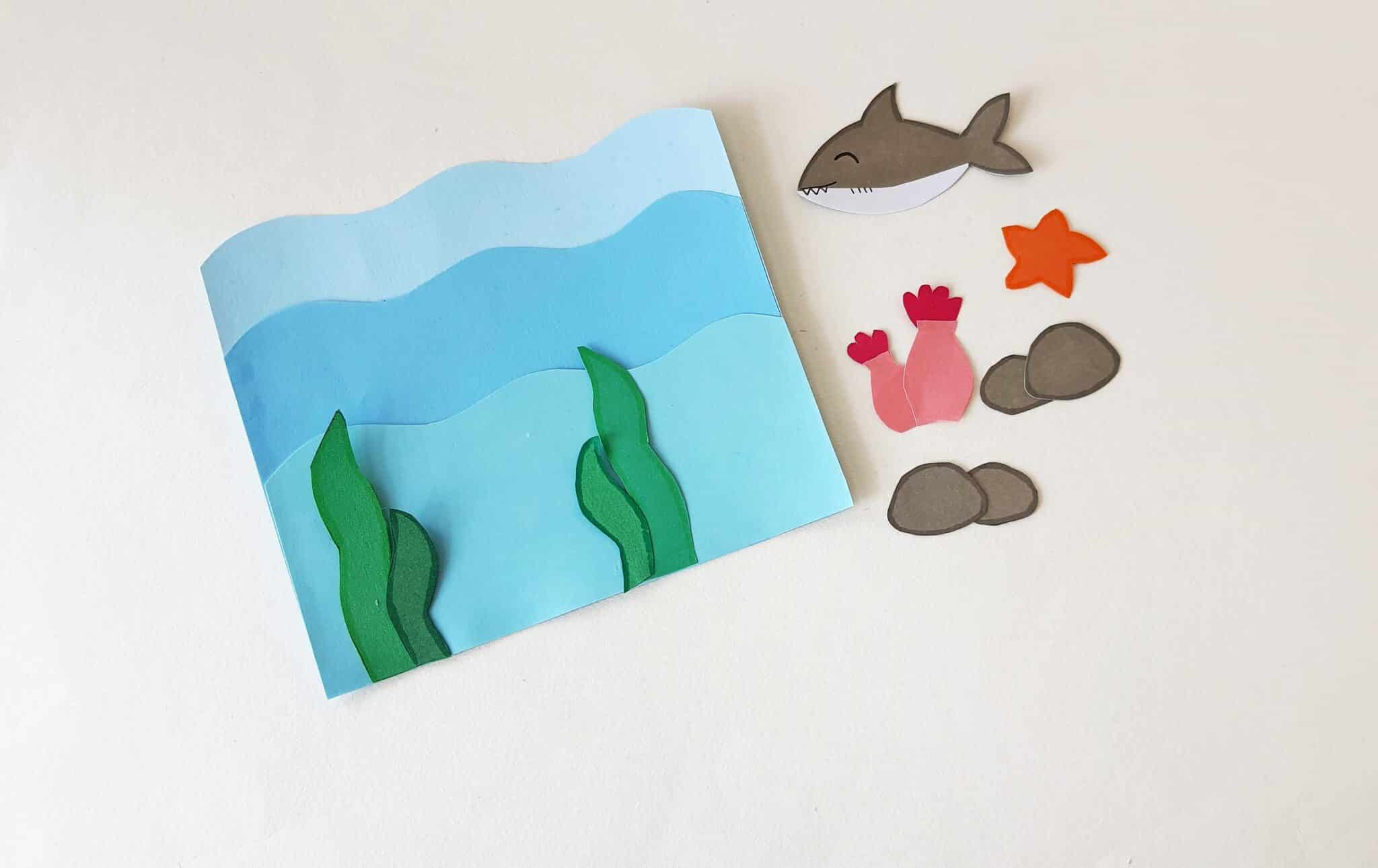 FREE Papercraft Underwater - Mama of Five