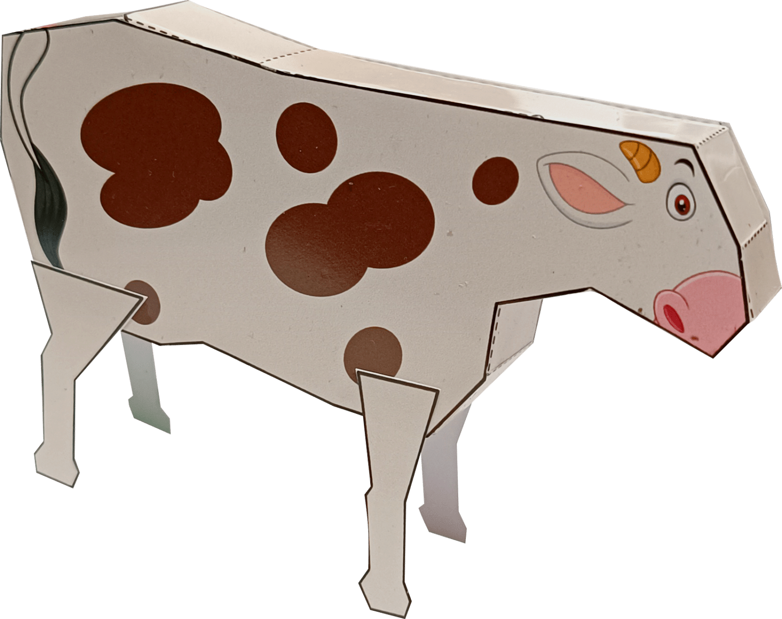 FREE 3D Farm Animals Printable Craft - Mama of Five