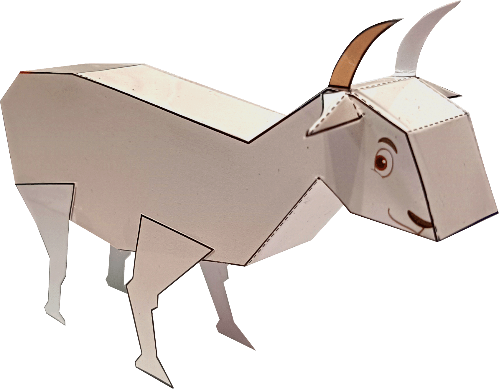 FREE 3D Farm Animals Printable Craft - Mama of Five