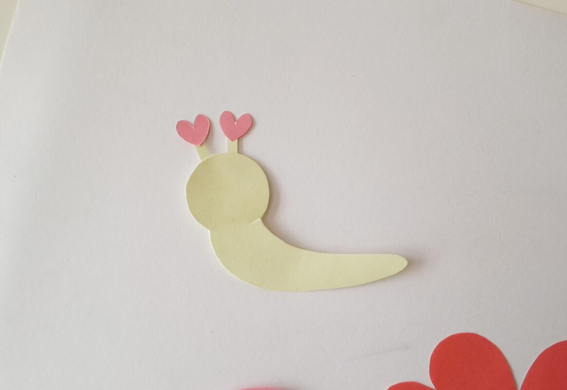 Valentine Snail Card - Mama of Five