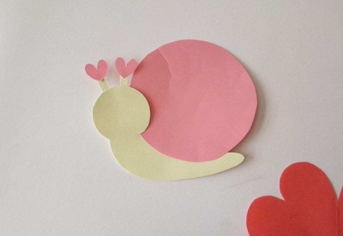 Valentine Snail Card - Mama of Five