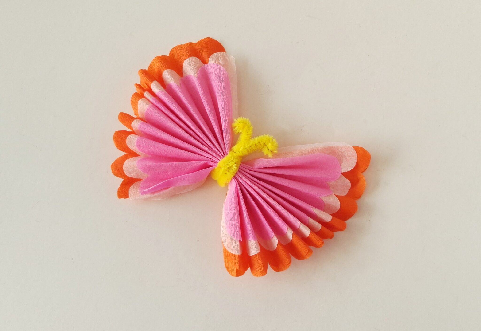 Tissue Paper Butterfly Craft - Mama of Five